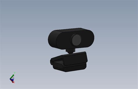 网络摄像头solidworks 2022模型图纸下载 懒石网