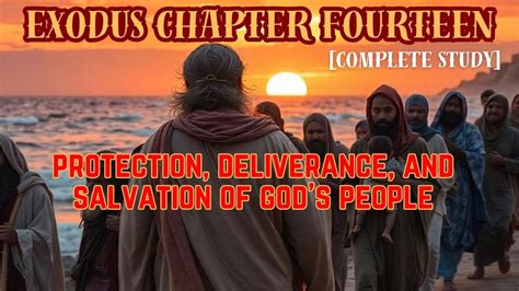 Exodus Chapter 14 Bible Study Crossing The Red Sea Youtube