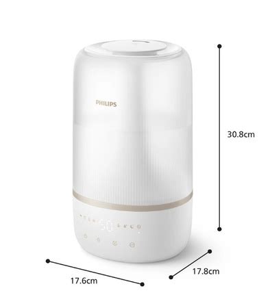 Philips 1000 Series Humidifier Hu151004 With Skymist Technology Evenly Distributes Humidity