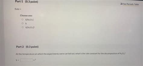 Solved Use The Following Experimental Data To Determine The Chegg