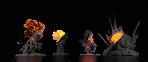 Volumetric Vdb Starter Pack 3d Model Cgtrader