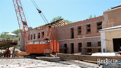 Mykolaiv Lyceum From Shelling To Reconstruction
