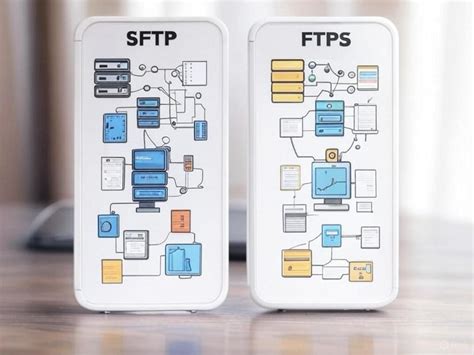 Sftp Ftps Filetransfer Cybersecurity Encryption Techtips