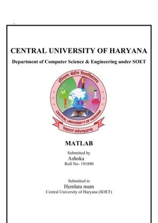 Matlab Practical Pdf