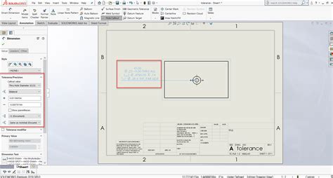 Specifying Solidworks Hole Wizard Tolerances In Solidworks 2019