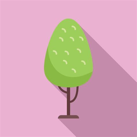 Premium Vector Cut Garden Tree Icon Flat Vector Trimming Work