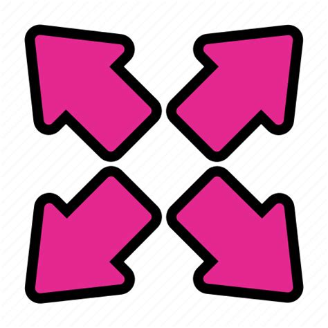 arrows direction location navigation icon download on iconfinder