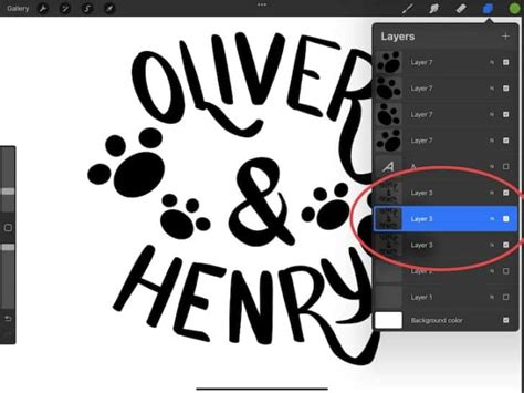 How To Outline Lettering And Text In Procreate Adventures With Art