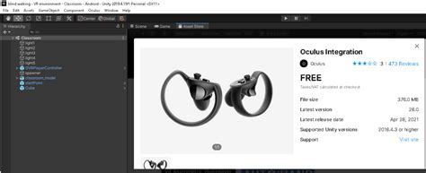 Github Mambournunityoculustutorial How To Use Unity Engine To