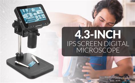 43 Coin Microscope 1000x Handheld Lcd Digital Microscope