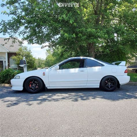 Acura Integra Black Rims