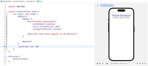Designing UI Using Stack Views Beginning IOS 17 Programming With