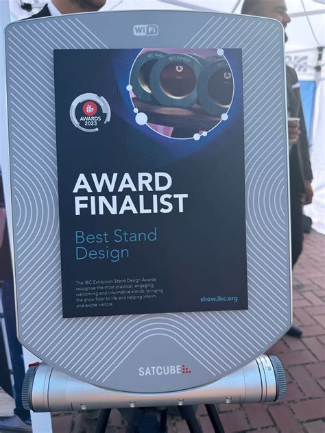 Satcube On Linkedin Ibc2023 Satcom Satcube