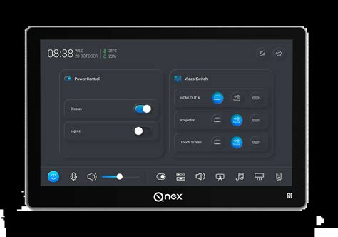 Networked Media Processor For Centralized Control Q Nex