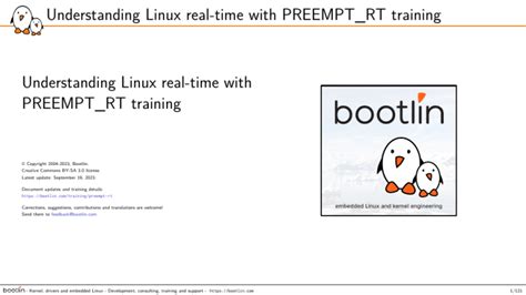 linux real time preempt rt training presentation