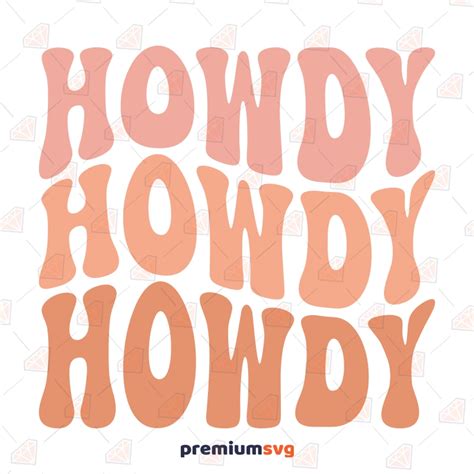 Howdy SVG With Leopard Smiley Face Cowboy PremiumSVG