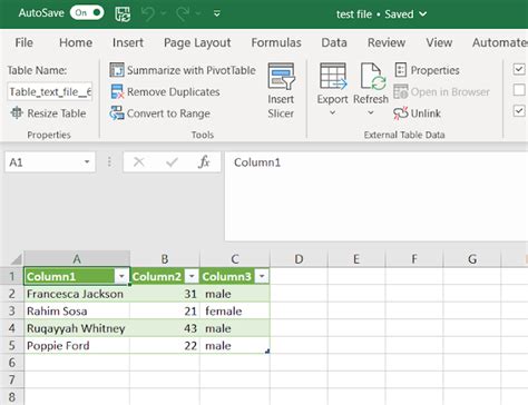 How To Import Data Into The Excel File From A Text File Or Csv File