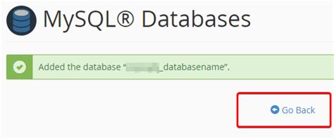 Cpanel에서 Mysql 데이터베이스를 작성 삭제하는 방법 Hostwinds