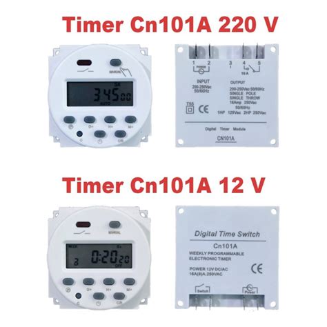 Timer Switch Digital Time Delay Relay Untuk Lampu 12V