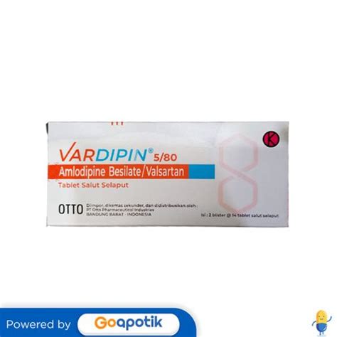 Jual Vardipin 805 Mg Box 28 Tablet Shopee Indonesia