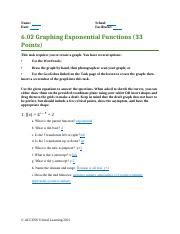 Graphing Exponential Functions: Key Concepts and Techniques | Course Hero