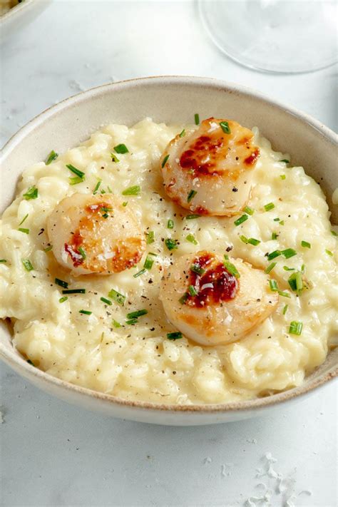 Risotto Aux Saint Jacques Marie Food Tips