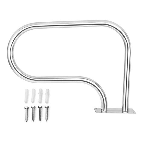 Vingli Pool Hand Rail Stainless Steel 3 Bend Pool Stair Entry Rail For In Ground Pool Hd