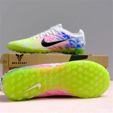 Giày Bóng Đá Cỏ Nhân Tạo Mercurial Vapor 13 Pro Neymar Bo Thun 7 Màu Đ