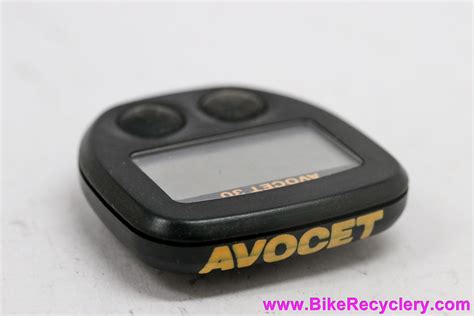 Nib Nos Avocet 30 Cyclometer Black Mount And Transmitter Ring