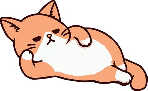 Cute Cat Vector