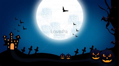 할로윈 컷 배경 그림 일러스트 무료 다운로드 Lovepik