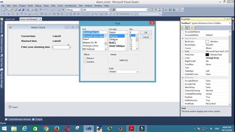 How To Make An Alarm Clock In Vb Youtube