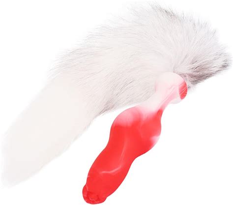 877 Anal Plug With Fox Tail Butt Plugs Soft Silicone