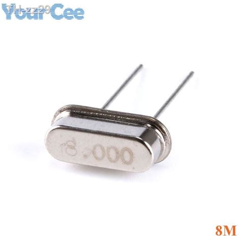 卐 10pcs 8 000m 8 000mhz 8mhz 8 Mhz Quartz Crystal Resonator Passive Oscillator Hc 49s New