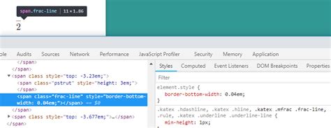 Howto Debug Broken Redering Css Leaks Issue KaTeX KaTeX GitHub