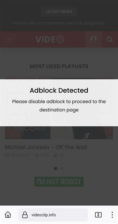 Adblock Detected R UBlockOrigin