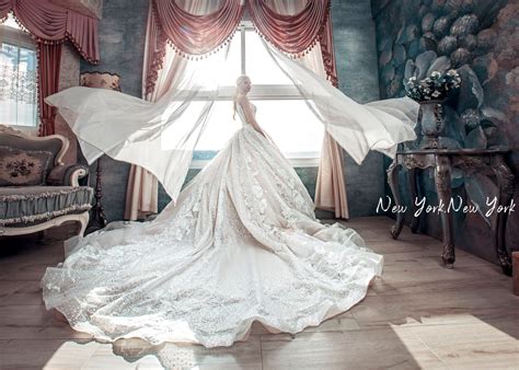 新品婚紗開箱 💃💃💃 Elsa系列 💃💃💃 與 白莉嘉 紐約紐約國際婚紗攝影館 嘉義