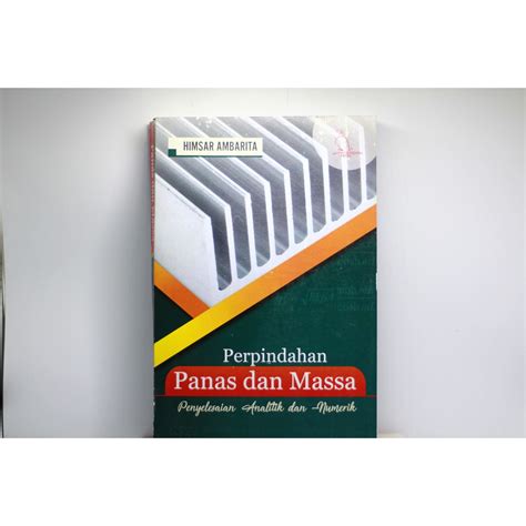 Jual Perpindahan Panas Dan Massa Himsar Ambarita Shopee Indonesia