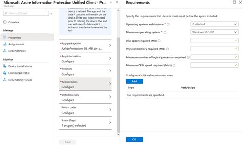 Using Intune To Deploy The Azure Information Protection Aip Unified