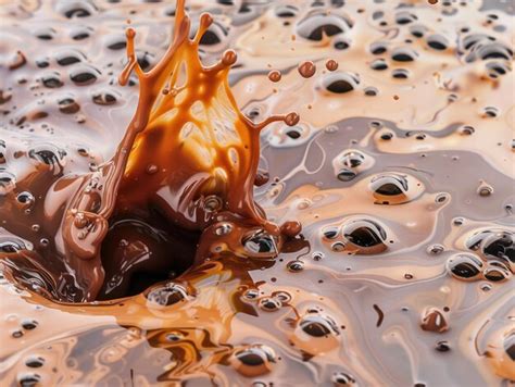 A Puddle With A Small Splash On Top Suitable For Illustration Or Graphic Design Premium Ai