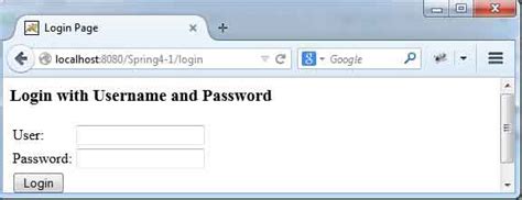 Spring Mvc Security Login Application Using Annotation