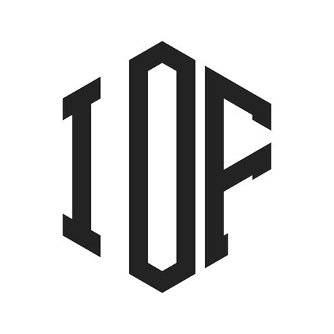 Premium Vector Iof Logo Design Initial Letter Iof Monogram Logo Using