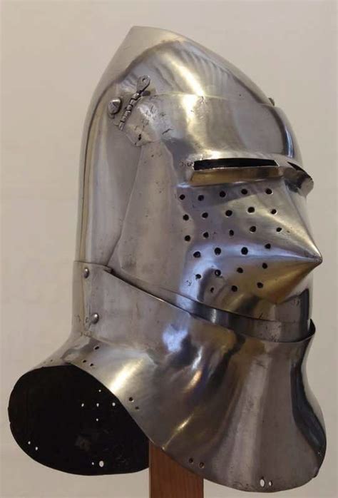 Great Bascinet Museé De Larmeé Paris Refarm1653 Date 1400 1420