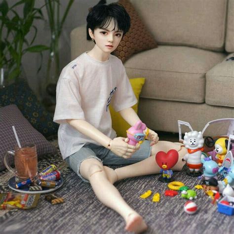 Pin By Kit Macha On Msd Dreaming Doll Bjd Ball Jointed Dolls Male Doll