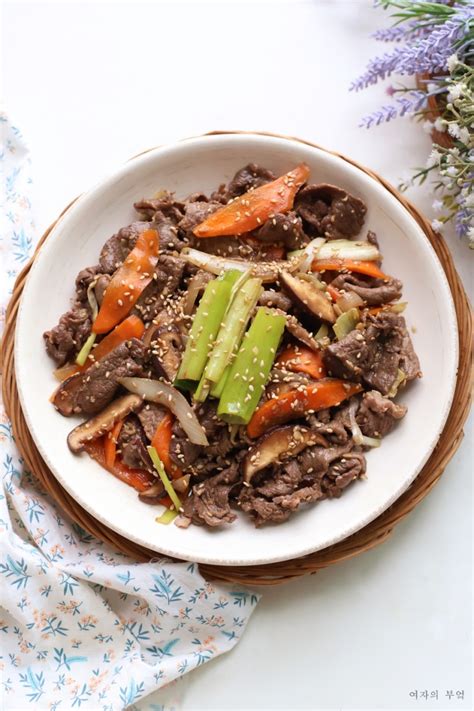 소불고기 황금레시피 간장 불고기 양념 만드는법 소불고기 레시피 소스 부위 네이버 블로그