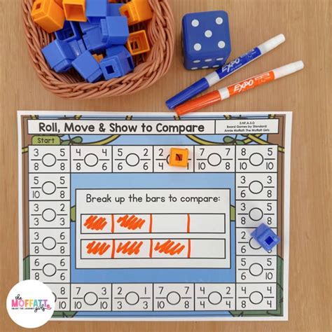 3rd Grade Math Board Games Compare Fractions 3 Nf A 3 D By The Moffatt