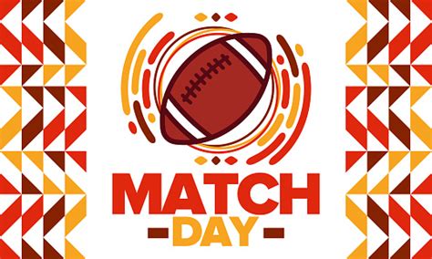 미식 축구 경기의 날 플레이오프 경기 일 미국에서 슈퍼 축구 파티 정규 시즌 마지막 경기 프로 팀 챔피언십 미식 축구에 대한 공 스포츠 포스터 디자인 벡터 일러스트레이션