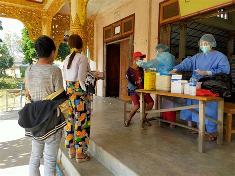 ကြံခင်းမြို့တွင် အသက် ၁၈ နှစ်နှင့်အထက် ပြည်သူ ၂၄၄ ဦးအား ဒုတိယ အကြိမ် ကိုဗစ် ၁၉ ရောဂါကာကွယ်ဆေး