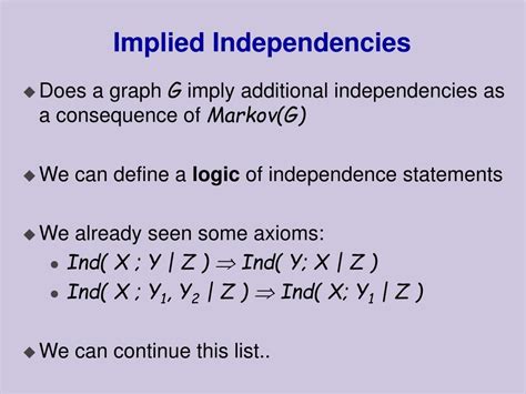 ppt dags i maps factorization d separation minimal i maps