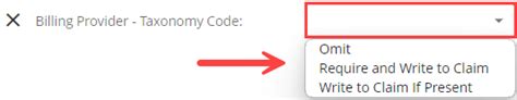 Add Or Remove Billing Provider Taxonomy Code Rcm